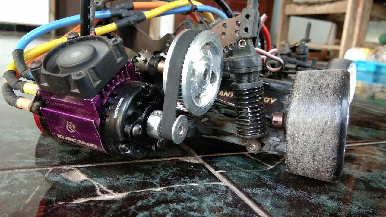 custom sakura d5 pake belt - YouTube