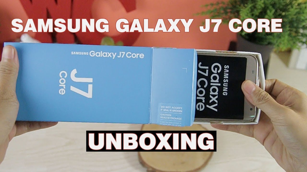Samsung Galaxy J7 Core Unboxing! - YouTube