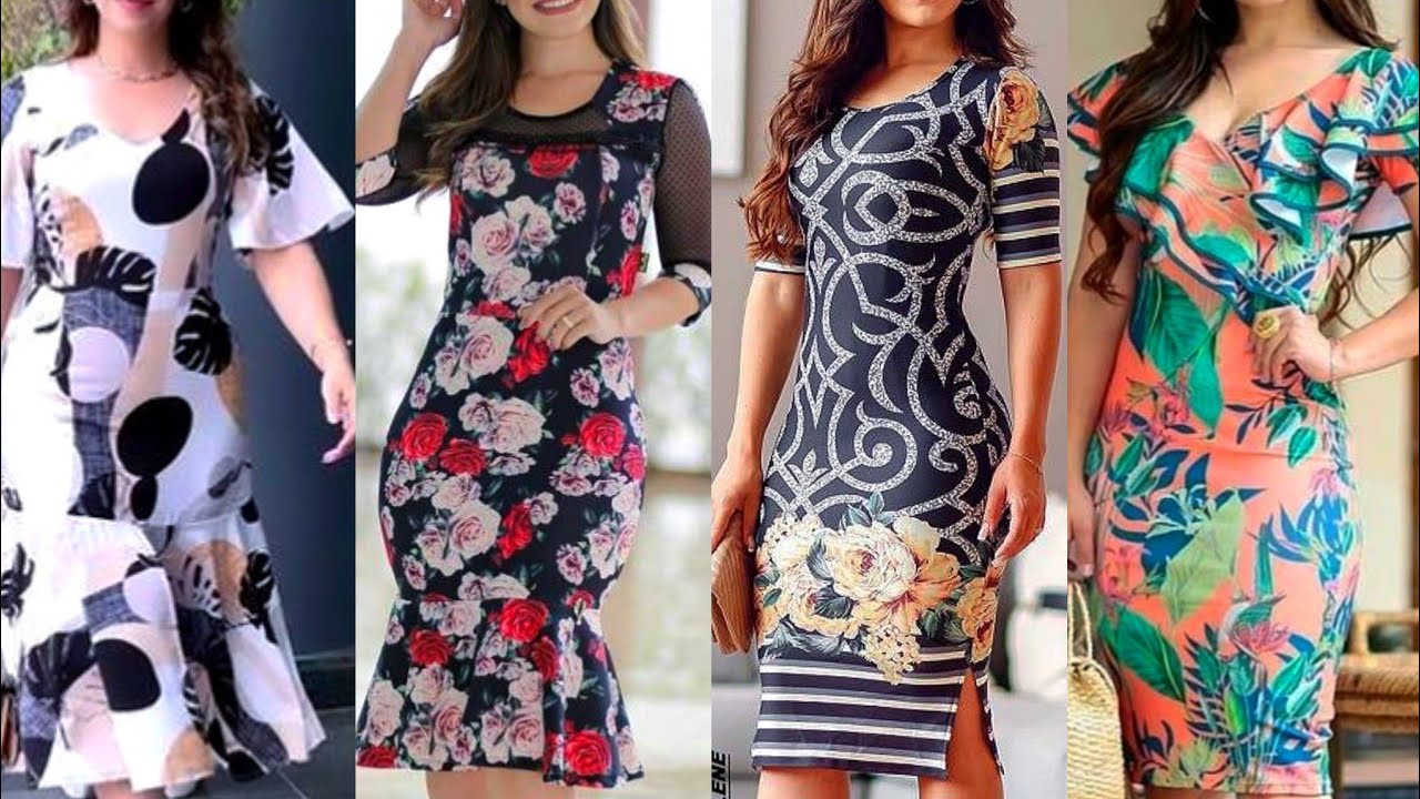 How to Wear Printed Body con Dresses to Work Without Looking Too Sexy ...