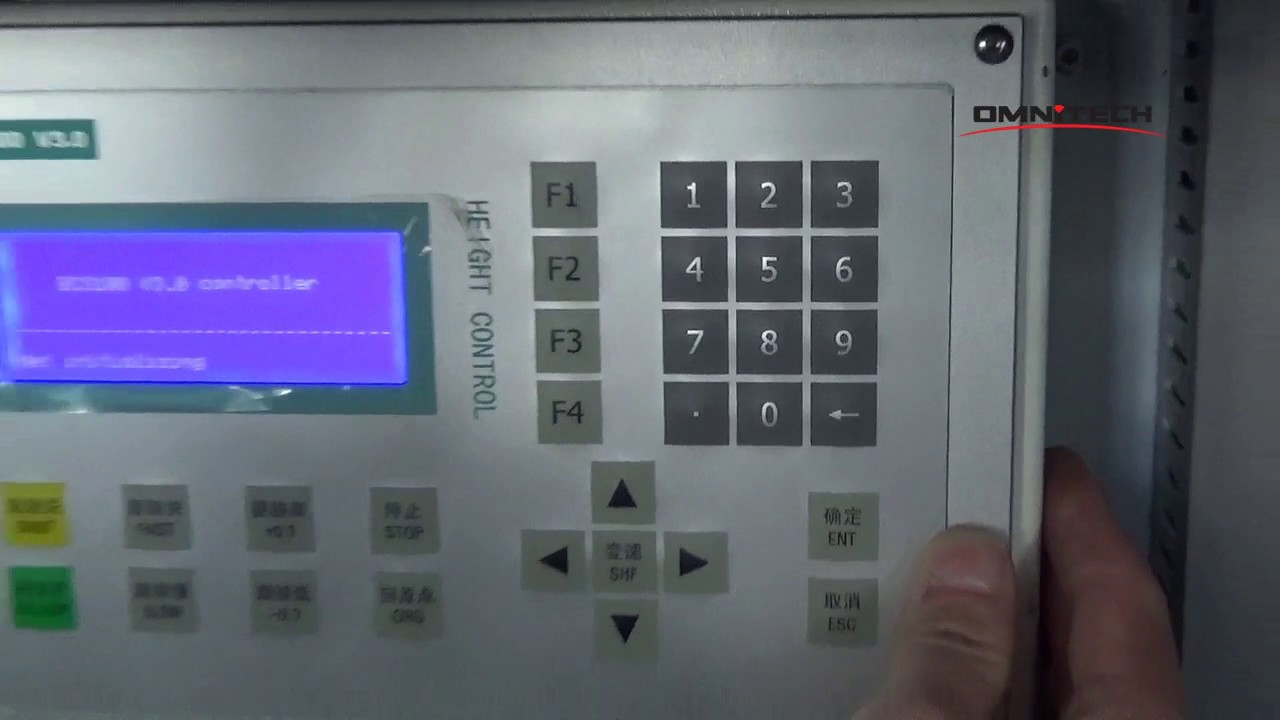 How to restart laser head Z axis Encoder on Fiber laser metal cutting ...