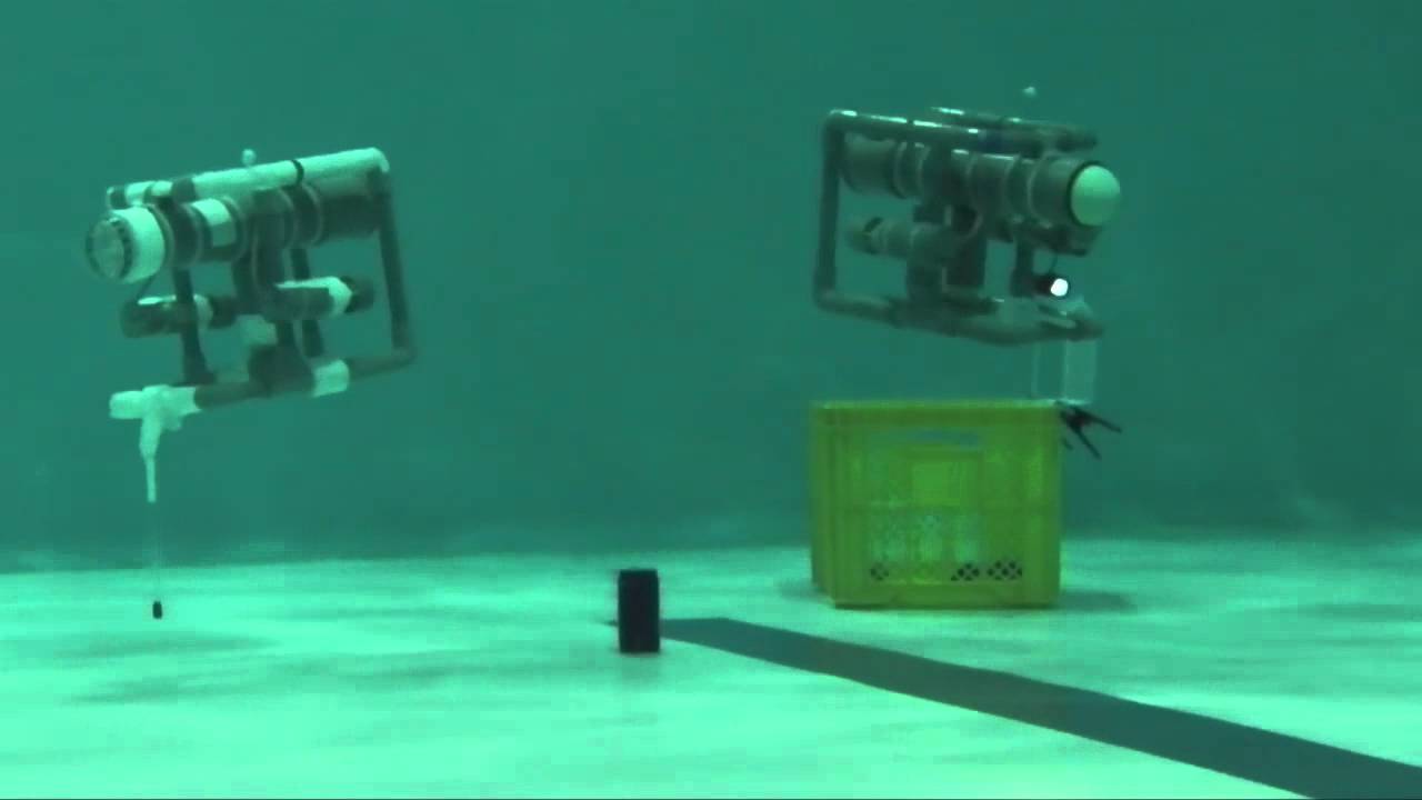 '12水中ロボコン in JAMSTEC夏 ROV競技 - YouTube
