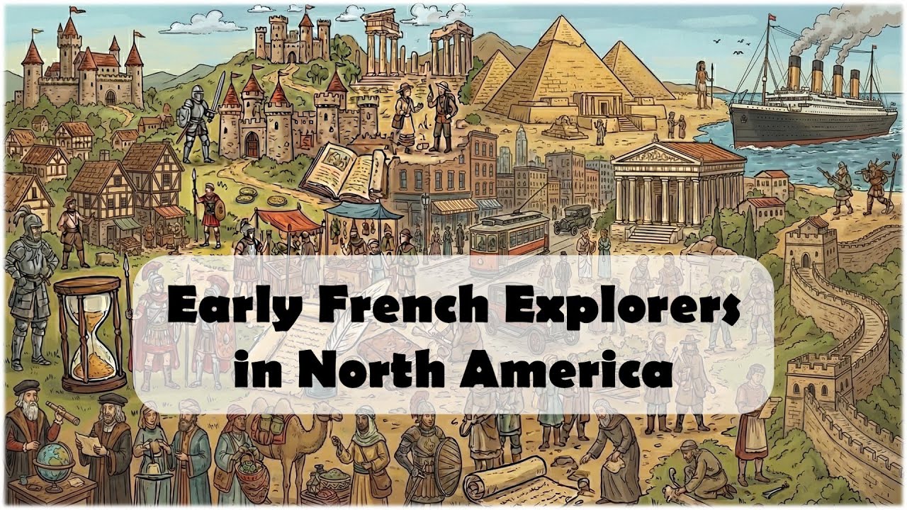 Early French Explorers in North America - YouTube