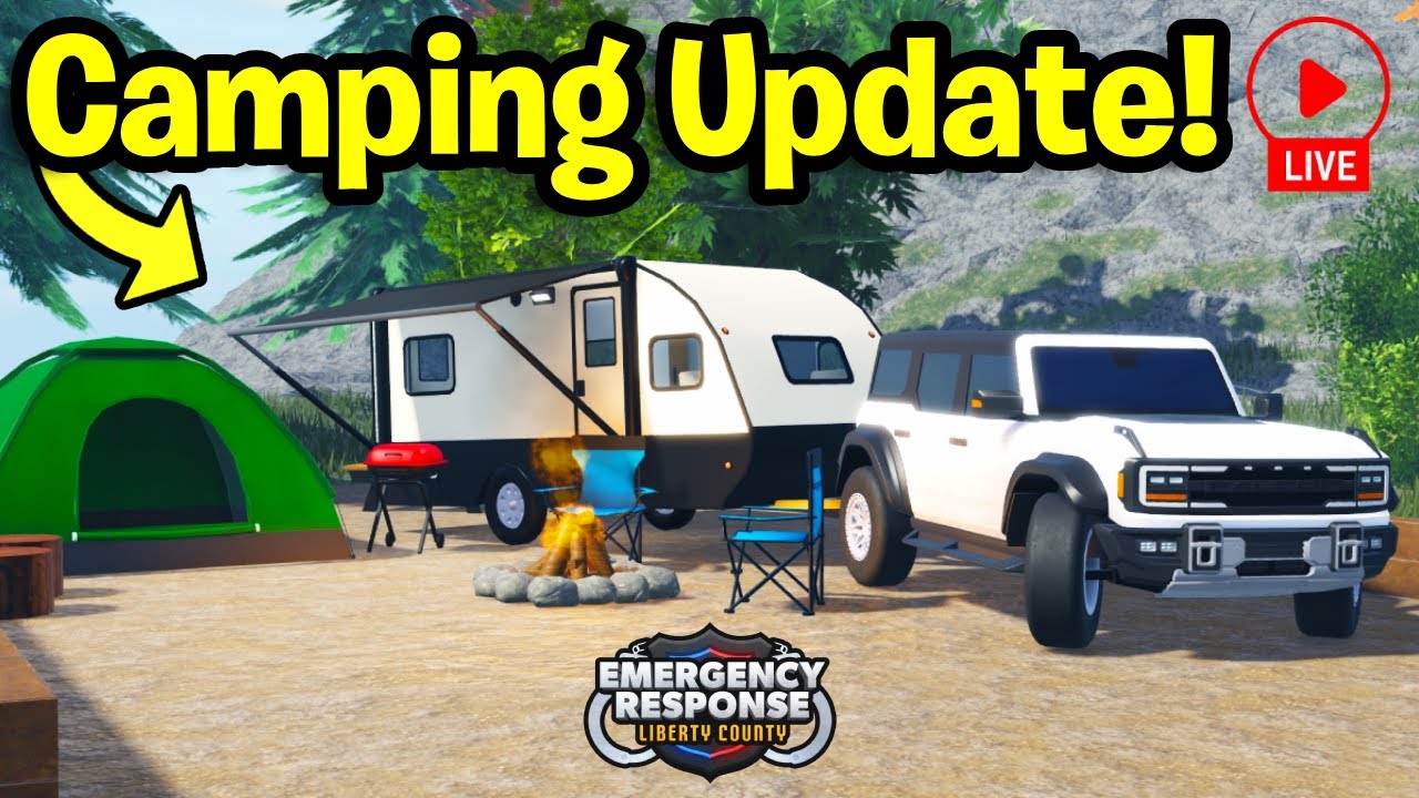 New ERLC Camping Update Roleplay LIVE! 🔴 - YouTube