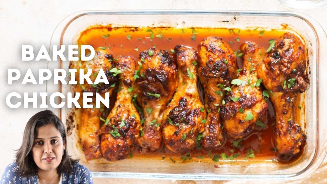 Baked Paprika Chicken - YouTube