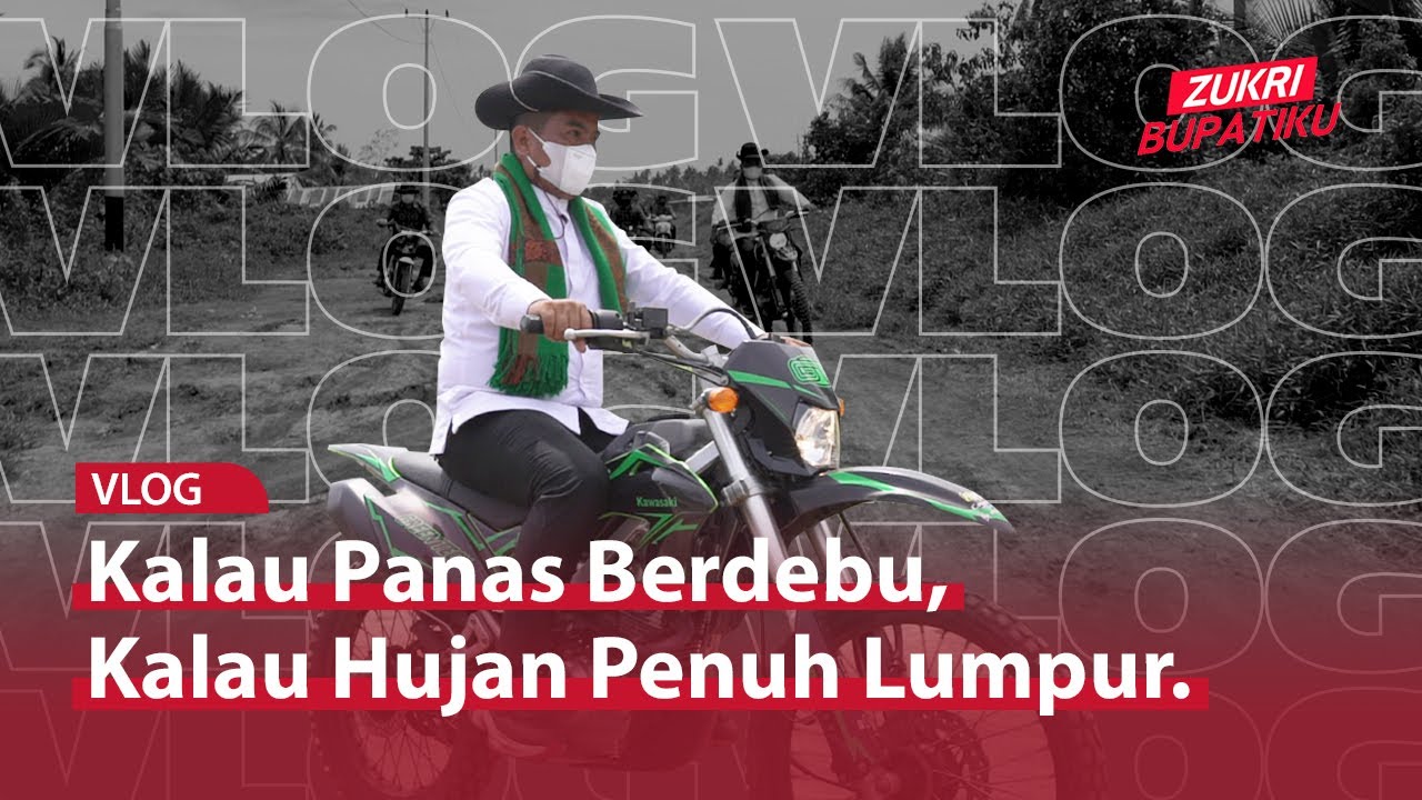 JALAN HANCUR DAN BERDEBU YANG MERESAHKAN - YouTube