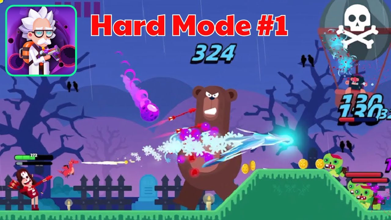 Bow Blitz: Chế độ khó chương 1 Nghĩa địa | Căng cực - YouTube