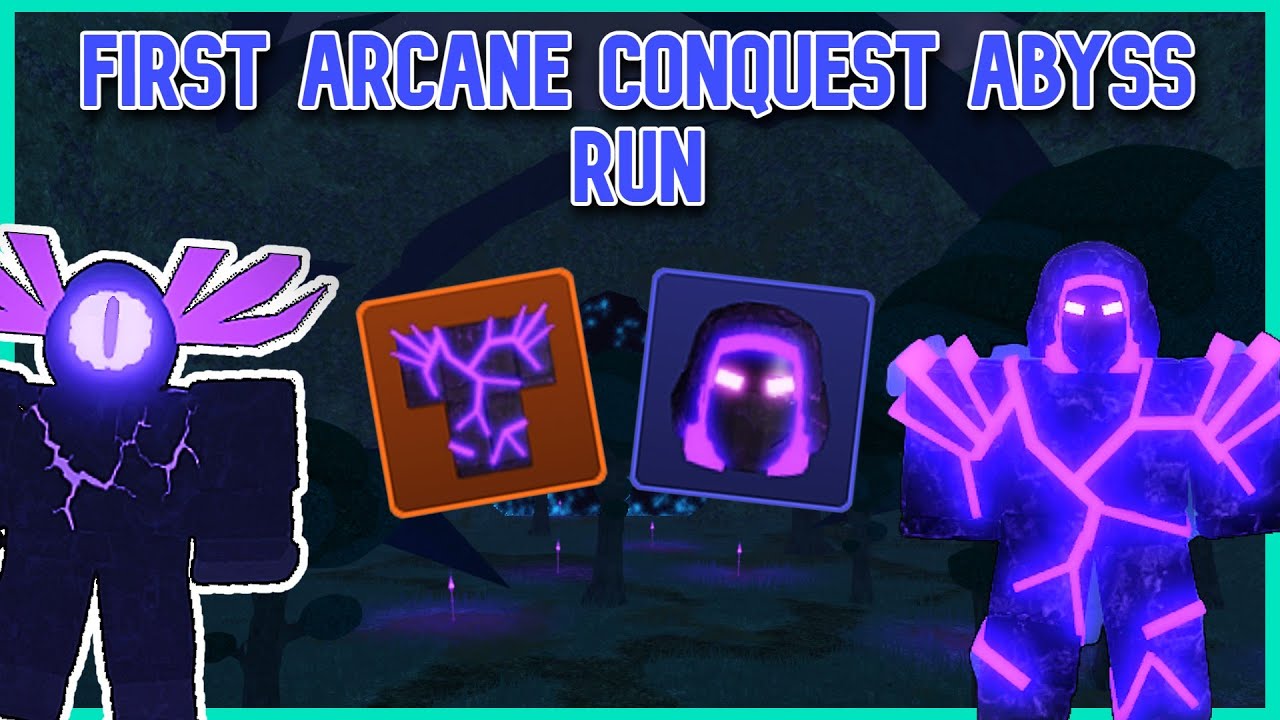 My First Ever Easy Abyss Run In Arcane Conquest! - YouTube
