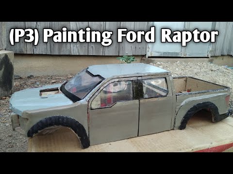 DIY ford raptor (part3) | painting - YouTube