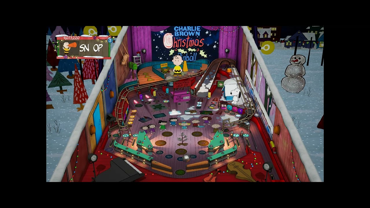 122524 Pinball FX Charlie Brown Xmas 01 - YouTube