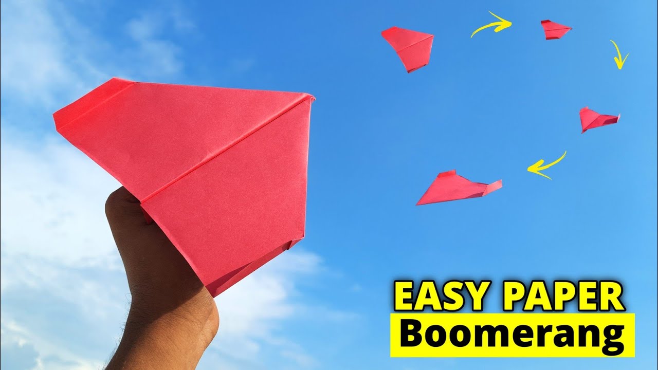 BEST Paper Boomerang How To Make Boomerang At Home Boomerang Plane best-paper-boomerang-how-to-make-boomerang-at-home-boomerang-plane
