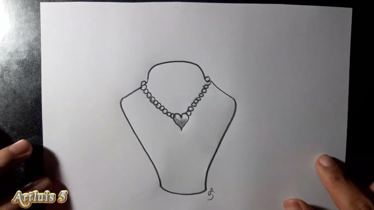 Como Desenhar Um Colar - LIBRAIN