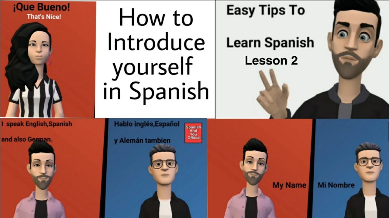 How To Introduce Yourself In Spanish Learn Spanish Lesson No 2 how-to-introduce-yourself-in-spanish-learn-spanish-lesson-no-2