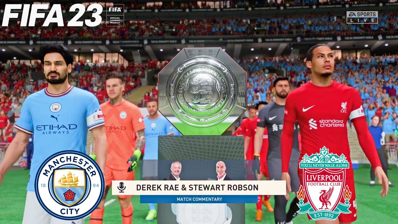 FIFA 23 | Manchester City vs Liverpool - FA Community Shield - PS5 Full ...