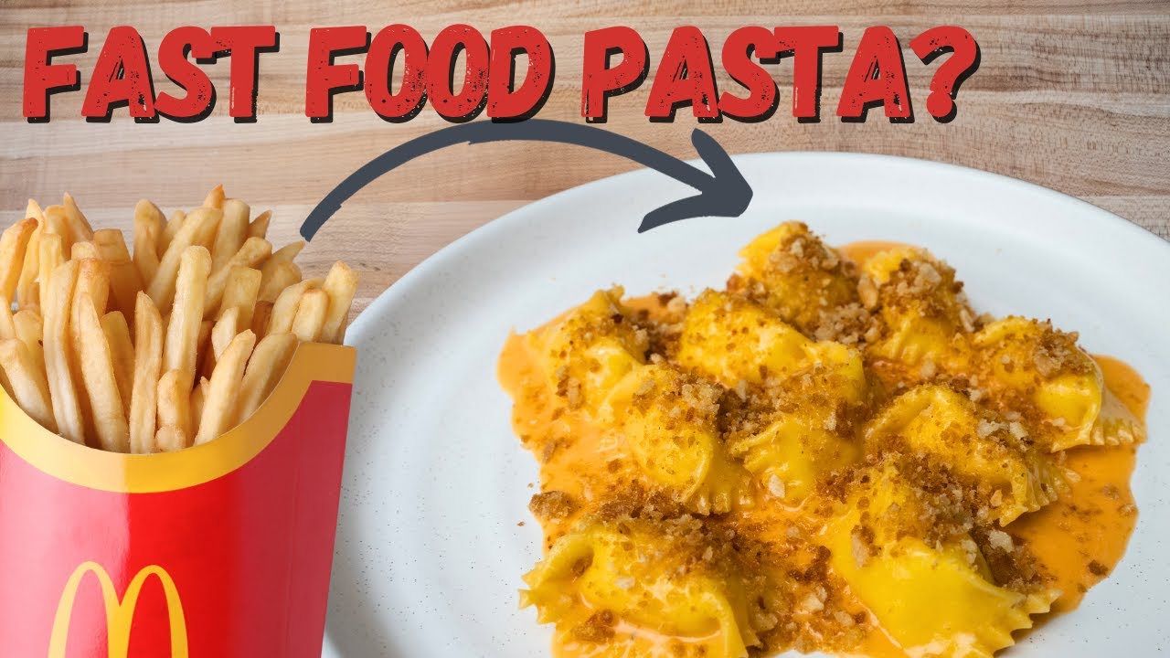I Turned McDonalds into a Gourmet Pasta Dish! - YouTube