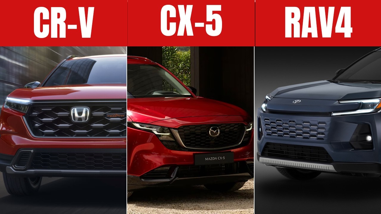 2026 CR-V vs CX-5 vs RAV4: Which SUV Should You Wait For - YouTube