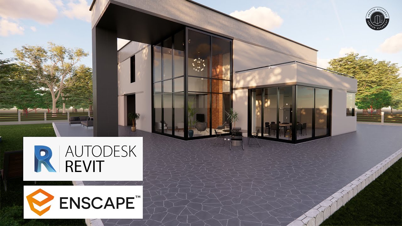Modern house design in Revit step By step. Part #02 - YouTube