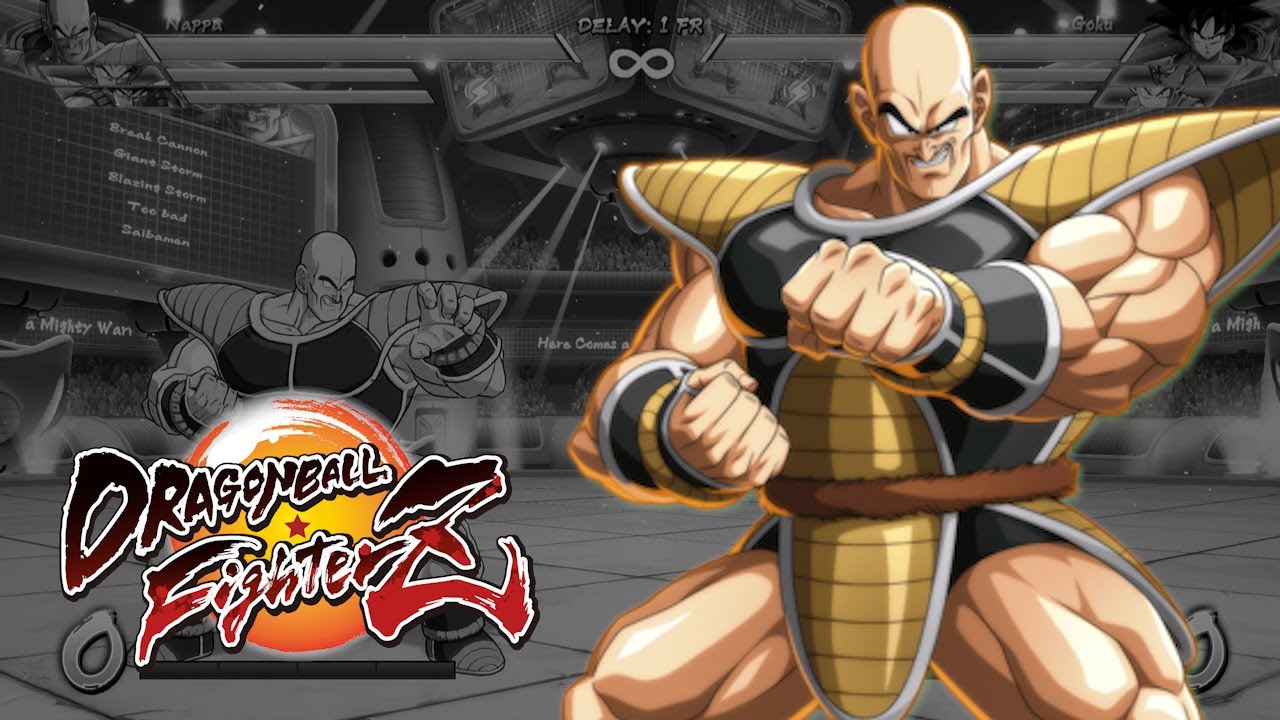 [Obsolete]【DBFZ v1.16】 Nappa supplements: a few midscreen combos - YouTube