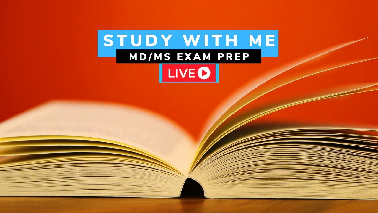 LIVE Study Session | STUDY WITH ME | MDMS prep | Study Motivation ...