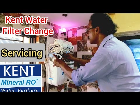 Kent water purifier filter change | How to change RO+UV+UF filters ...