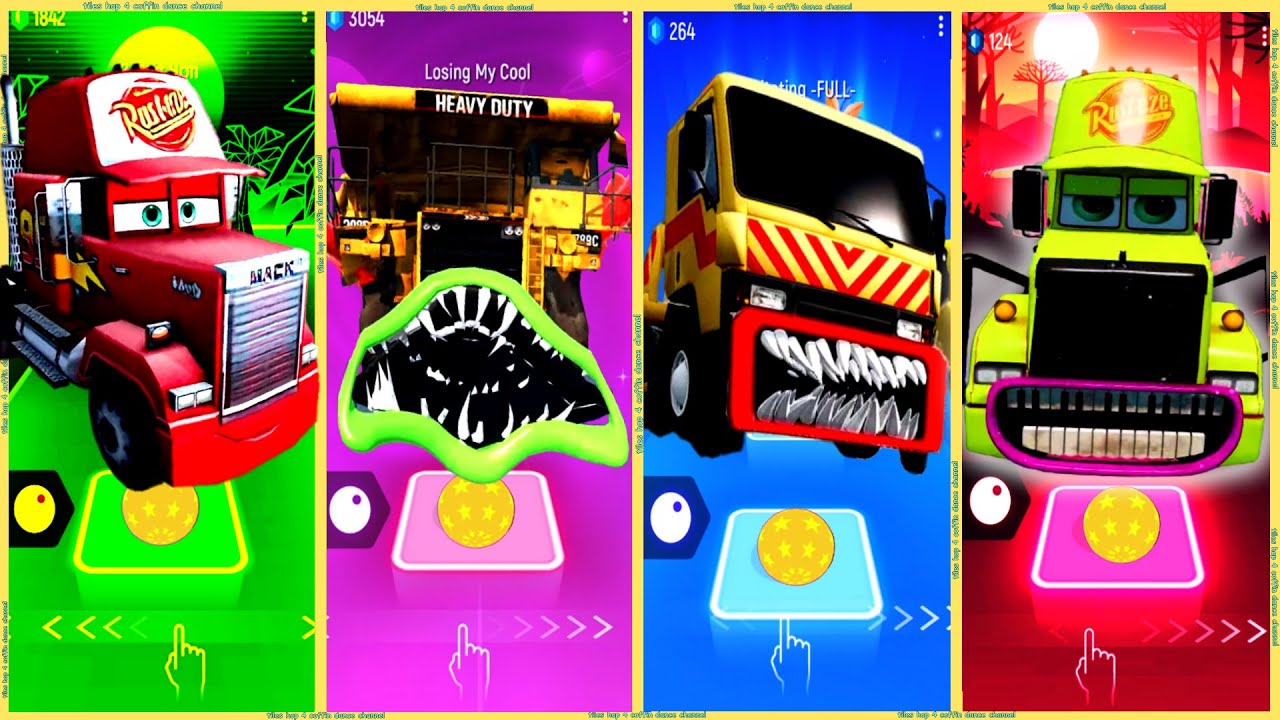 coffin dance - Mack Truck vs Dump Truck Eater vs Tow Truck Eater vs ...