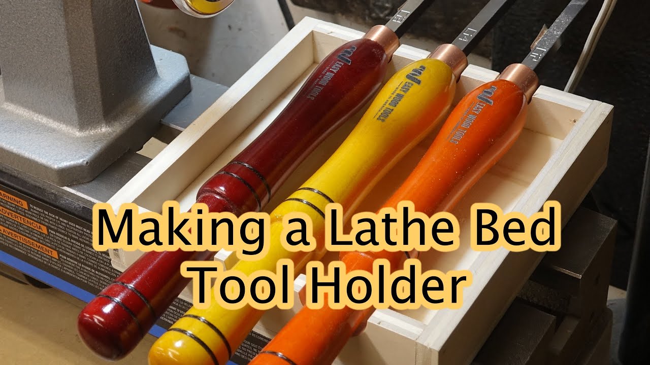 Making a Lathe Bed Tool Holder - YouTube