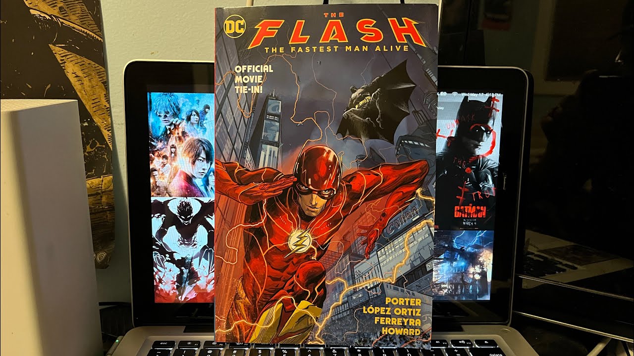 The Flash Movie Comic unboxing - YouTube