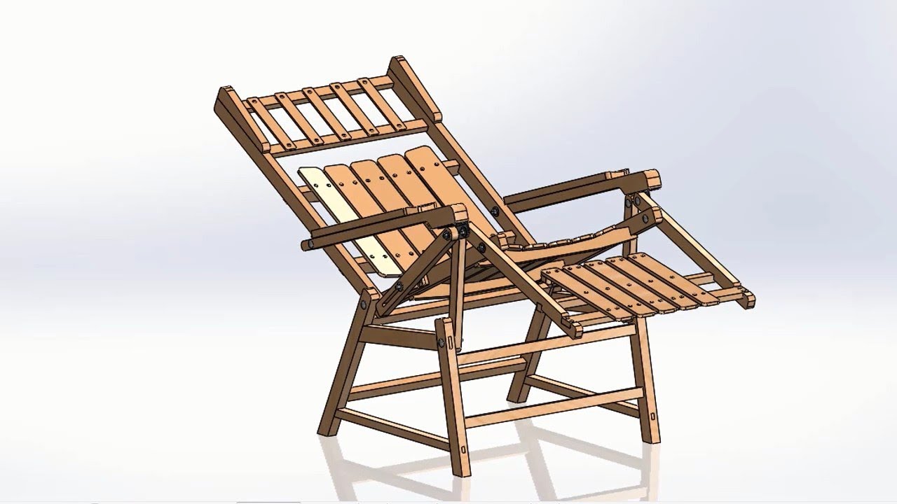 Chair zero gravity. Make a Simple Outdoor Chair with Limited Tools ...