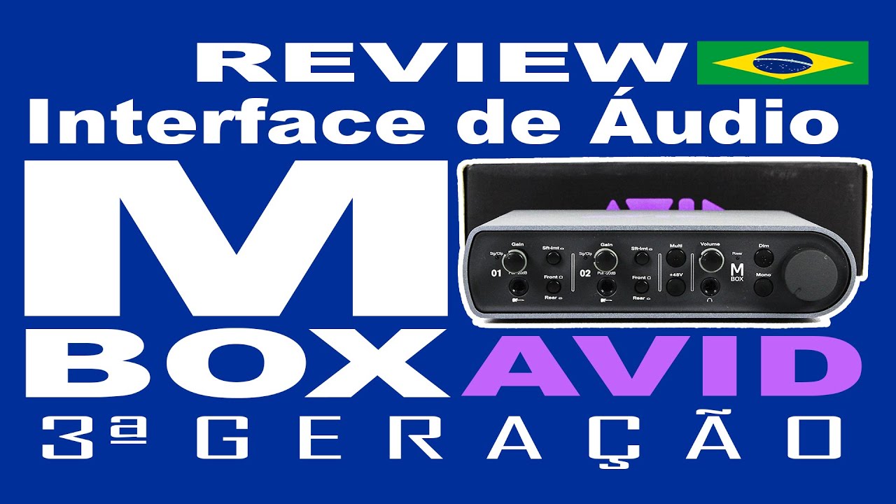Review - Interface de Áudio M-BOX AVID - YouTube