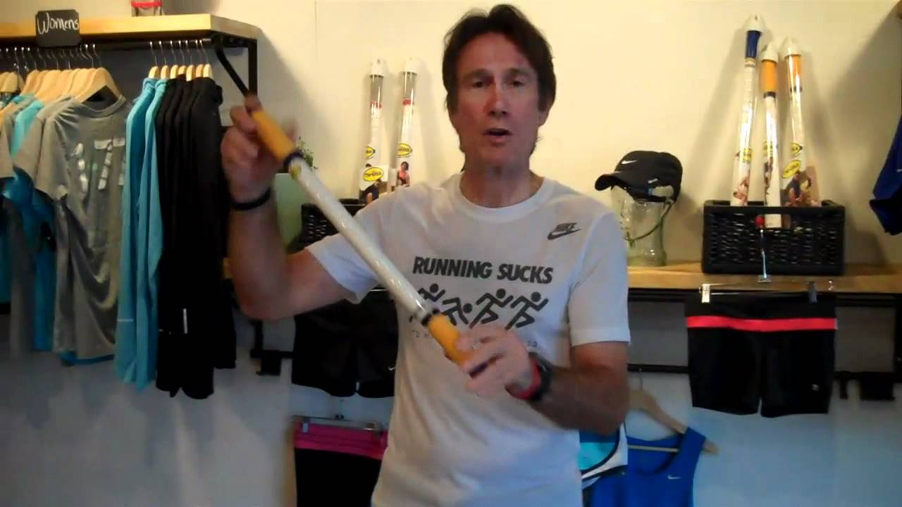 How to use a Running Stick - YouTube