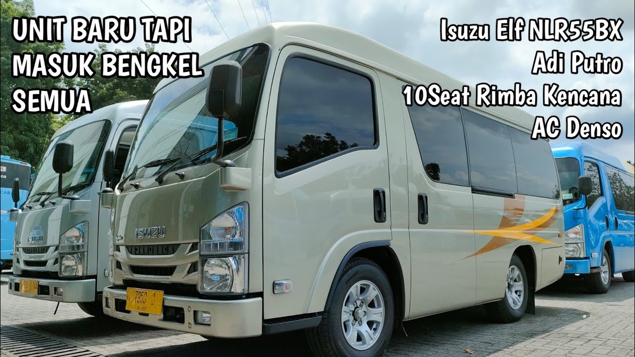 Unit Baru Big Bird Isuzu Elf NLR55BX || Adi Putro - YouTube