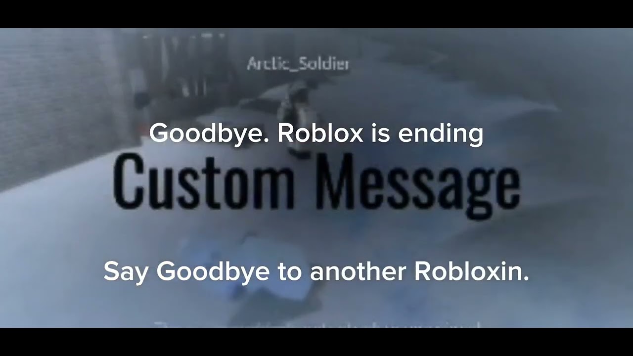Goodbye Roblox. - YouTube