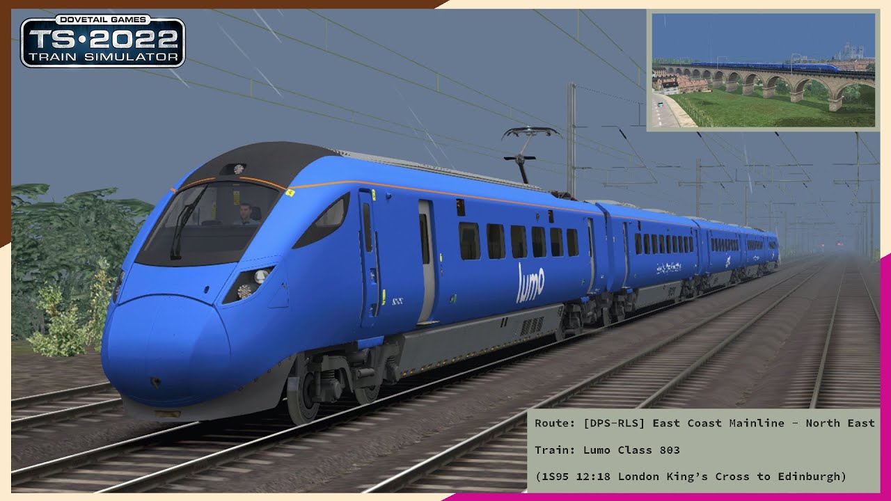 Lumo Class 803 cab ride on the 1S95 service (York to Newcastle) ~ Train ...