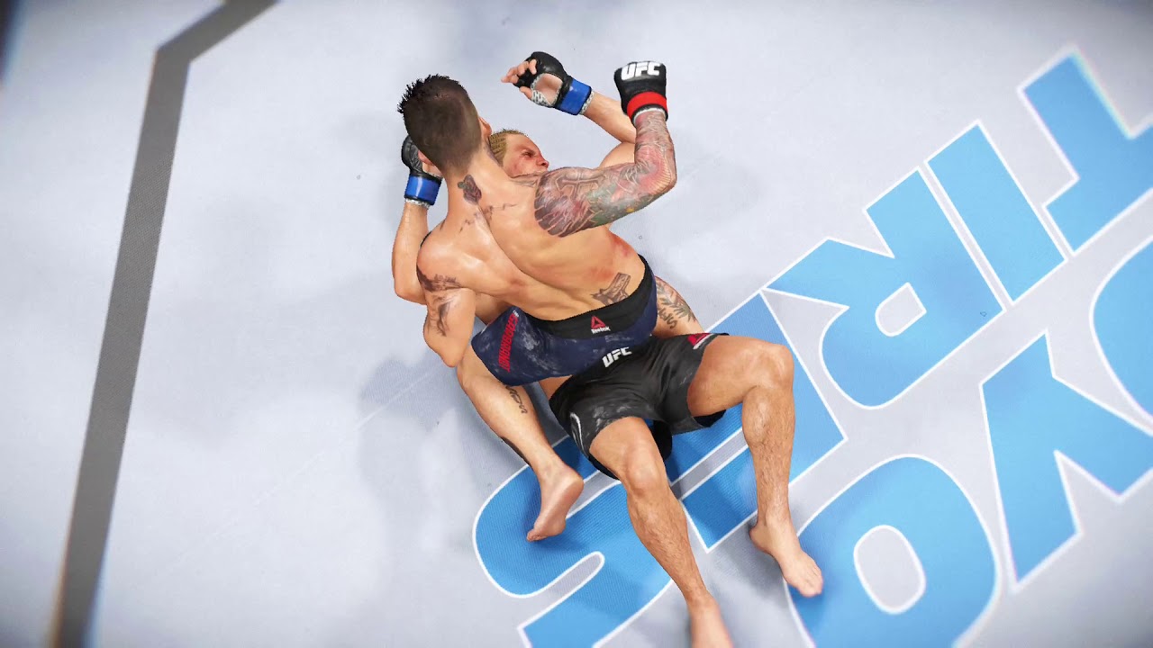 EA Sports UFC 3 Ground and Pound - YouTube