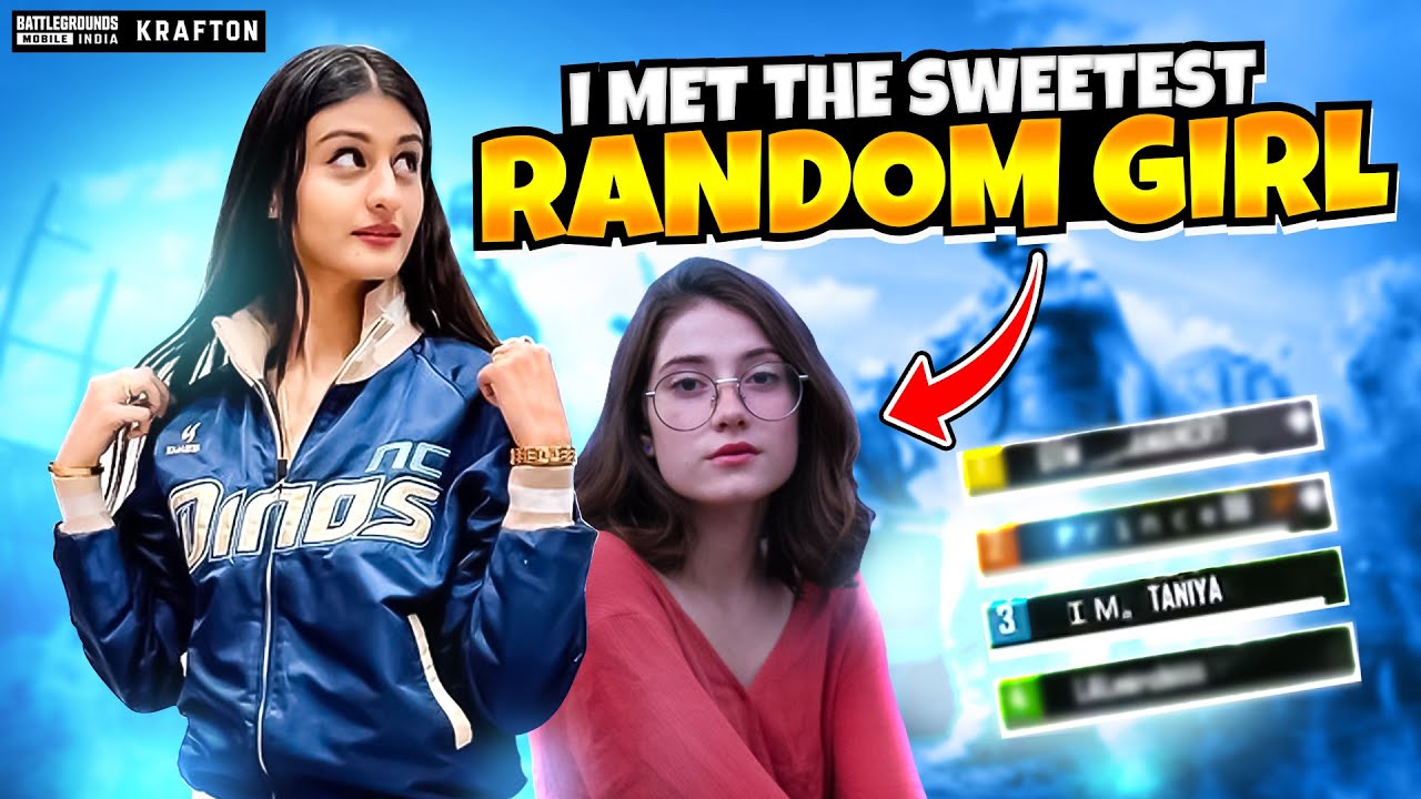 I met the Sweetest Random Girl😍🥰 | Playing with randoms | Payal gaming ...