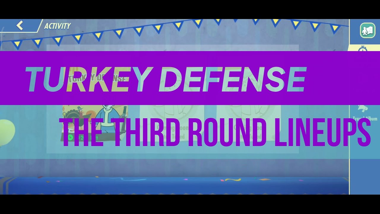 Fallout Shelter Online - Turkey Defense: The Third Round Lineup - YouTube