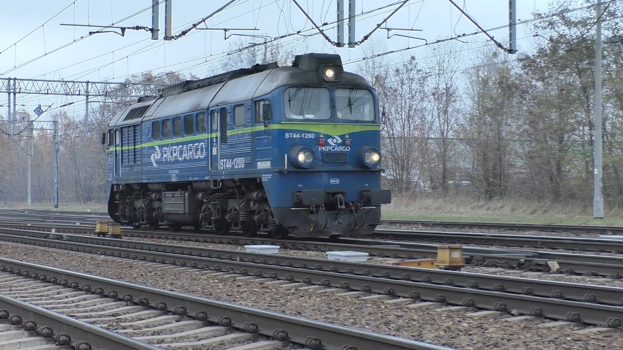ST44-1260 GAGARIN PKP CARGO LUZAK RP1 - YouTube