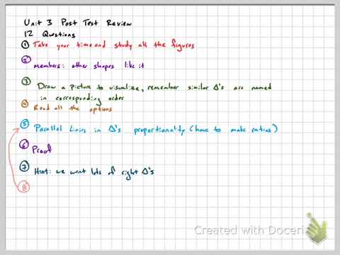 Unit 3 Post Test Review - YouTube
