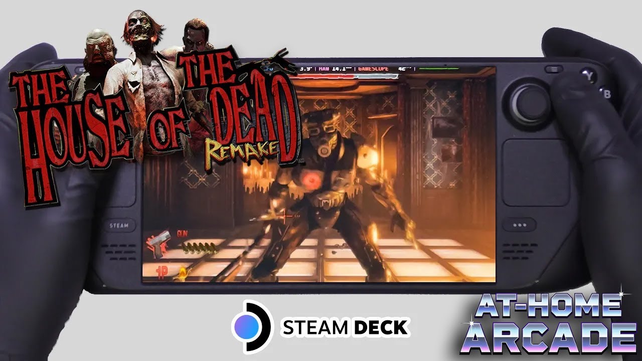 The House Of The Dead Remake Steam Deck Gameplay Steam Os At