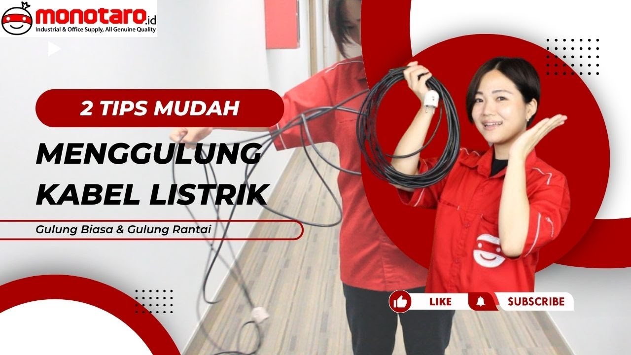 Tips Mudah Menggulung Kabel : Teknik Gulung Biasa (Over-Under) vs ...