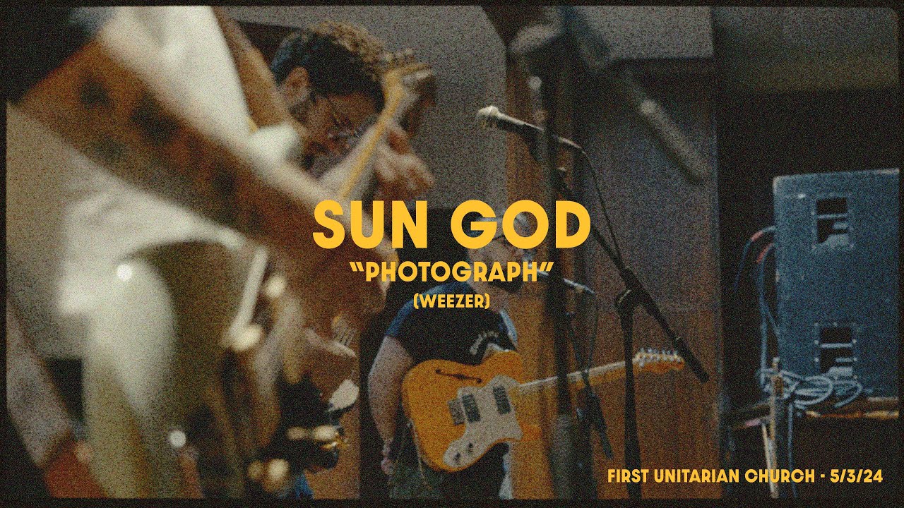Sun God "Photograph" (Weezer) | Live at First Unitarian Church (5/3/24 ...