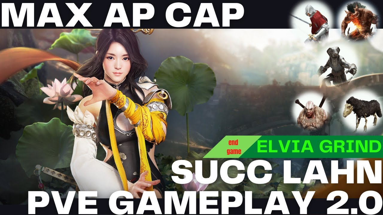 BDO| Lahn Succession PVE (Max AP) Gameplay in Elvia Server - YouTube