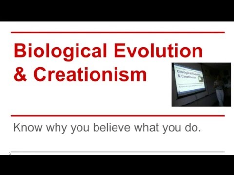 Evolution and Creation   CCCS Biology #12