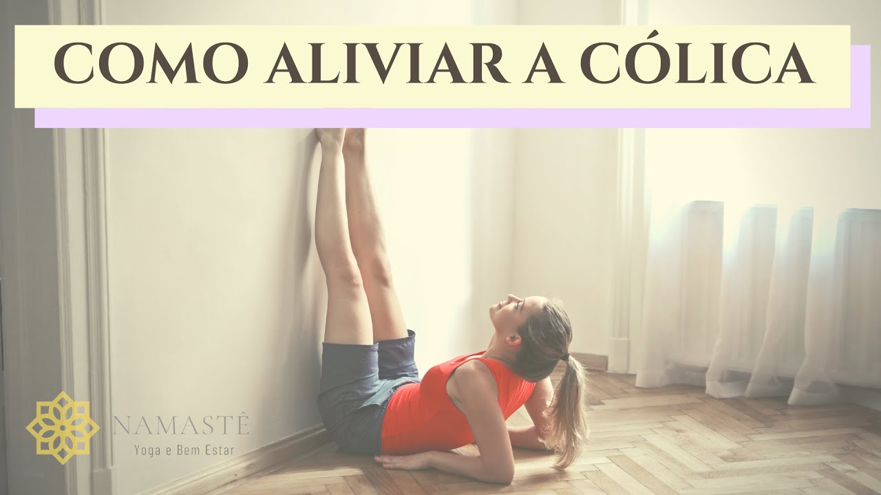 Como aliviar a cólica - YouTube