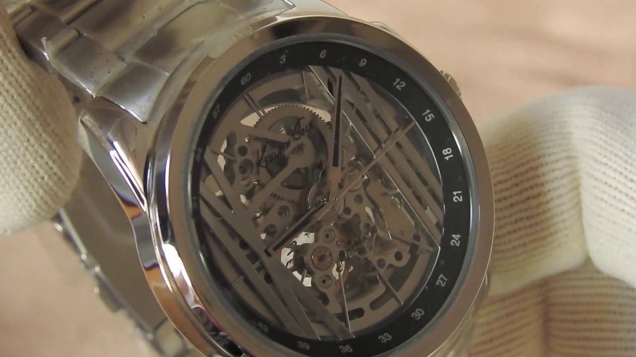 Kenneth Cole KC9389 Automatic - YouTube