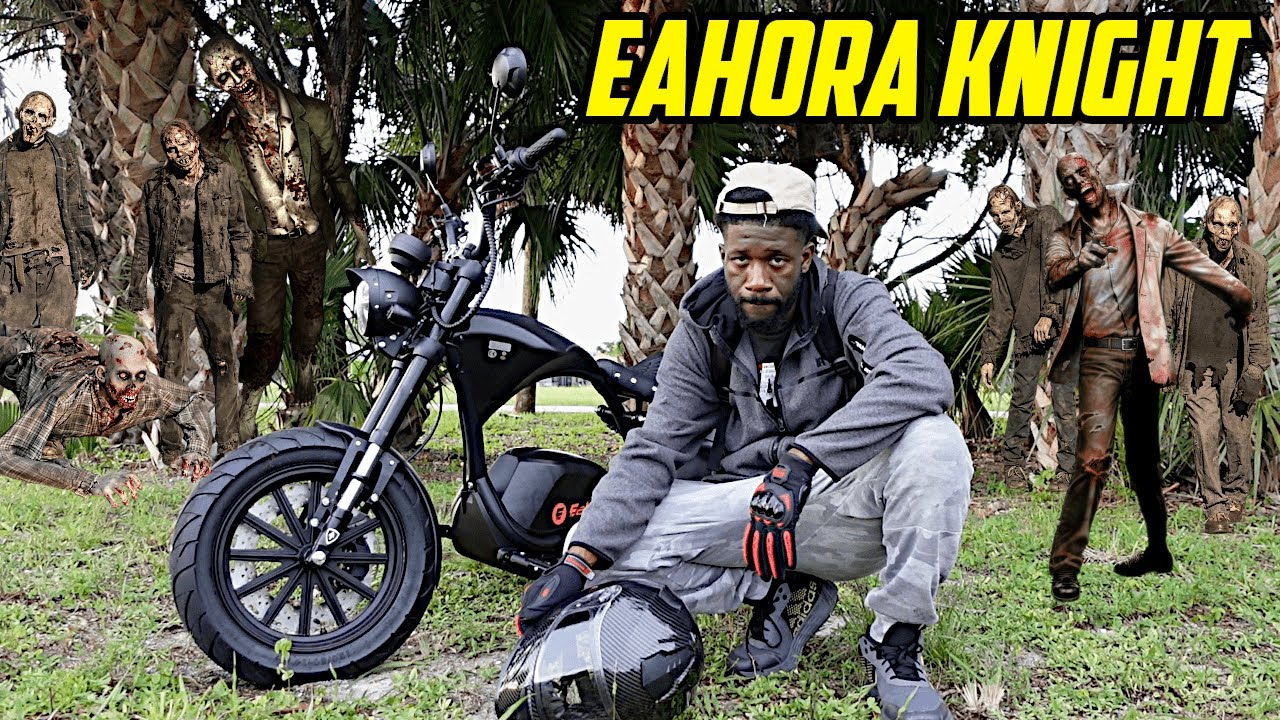 I've Officially Become.. TheDaysGone2323 | Eahora Knight M1PS Black ELECTRIC Bike! - YouTube