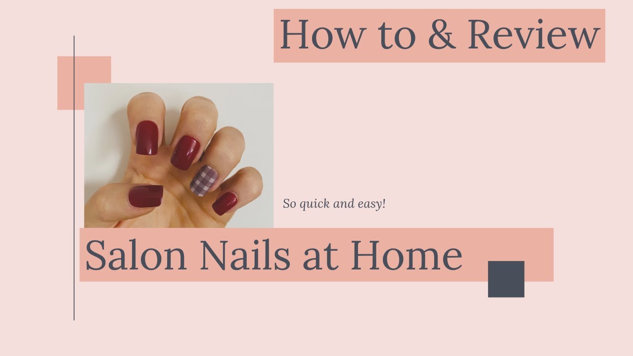 Easy Lockdown Nails | All Dashing - YouTube