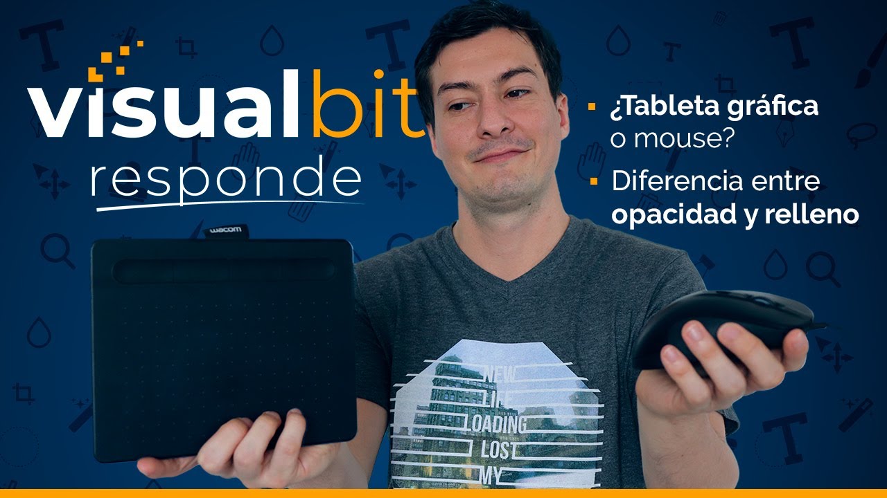 Diferencia entre opacidad y relleno, ¿tableta gráfica o mouse?, crear sombras | Visualbit ...