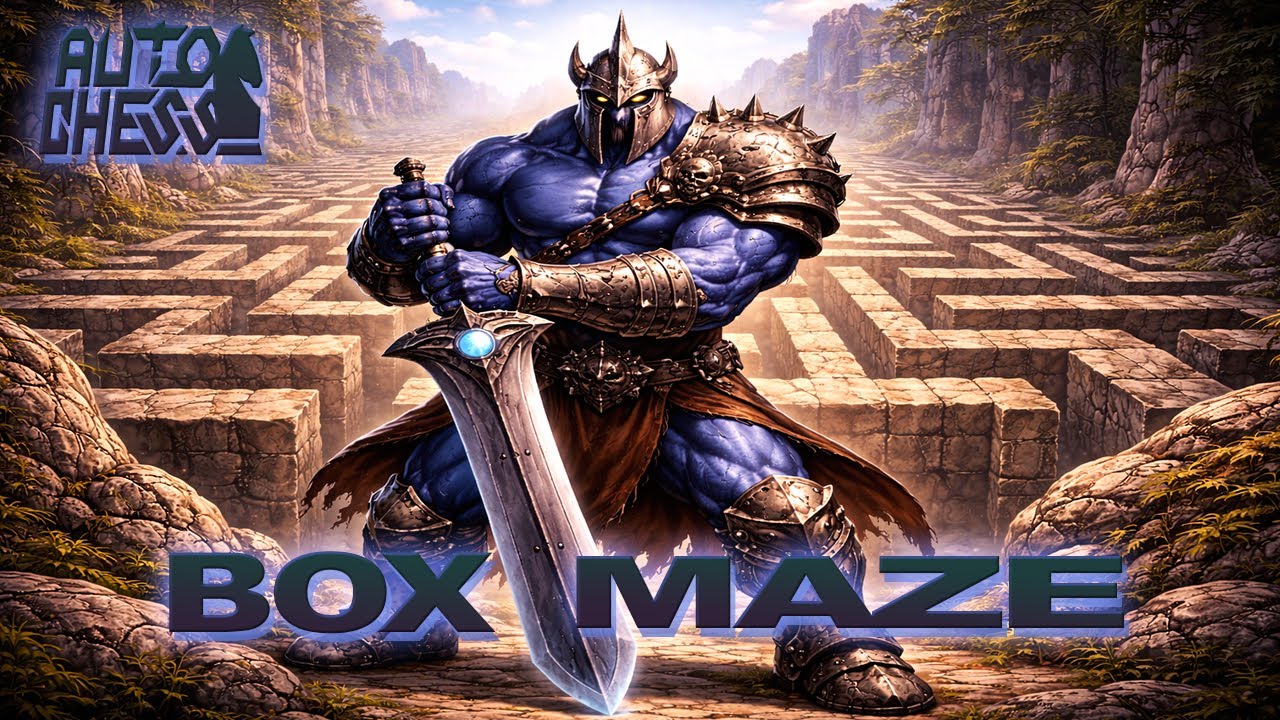 Dota Auto Ches Box Maze - YouTube