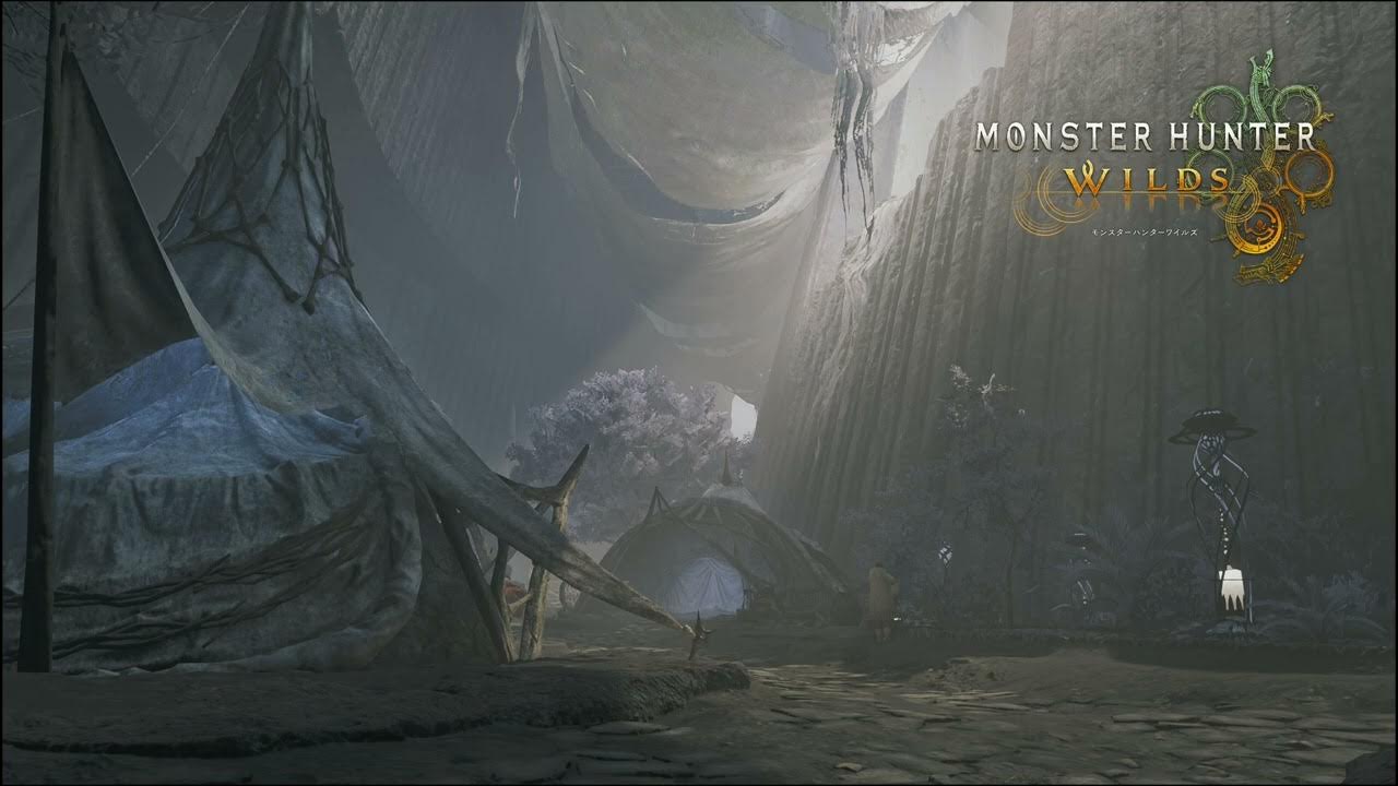 【MHWs】BGM 守人の里 シルド 昼 - YouTube