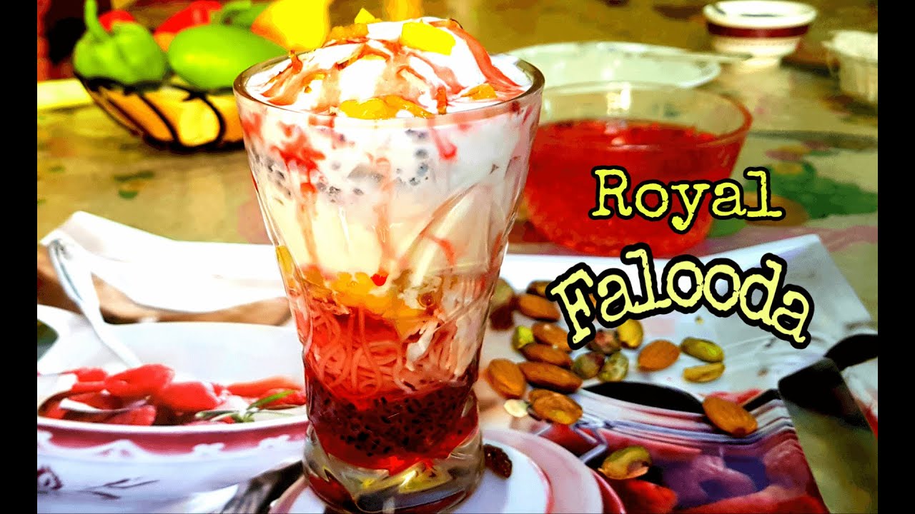 🍨Royal Falooda // Ifthar special// Royal Mango Falooda Recipe 🍦🍨🥭🍧 ...